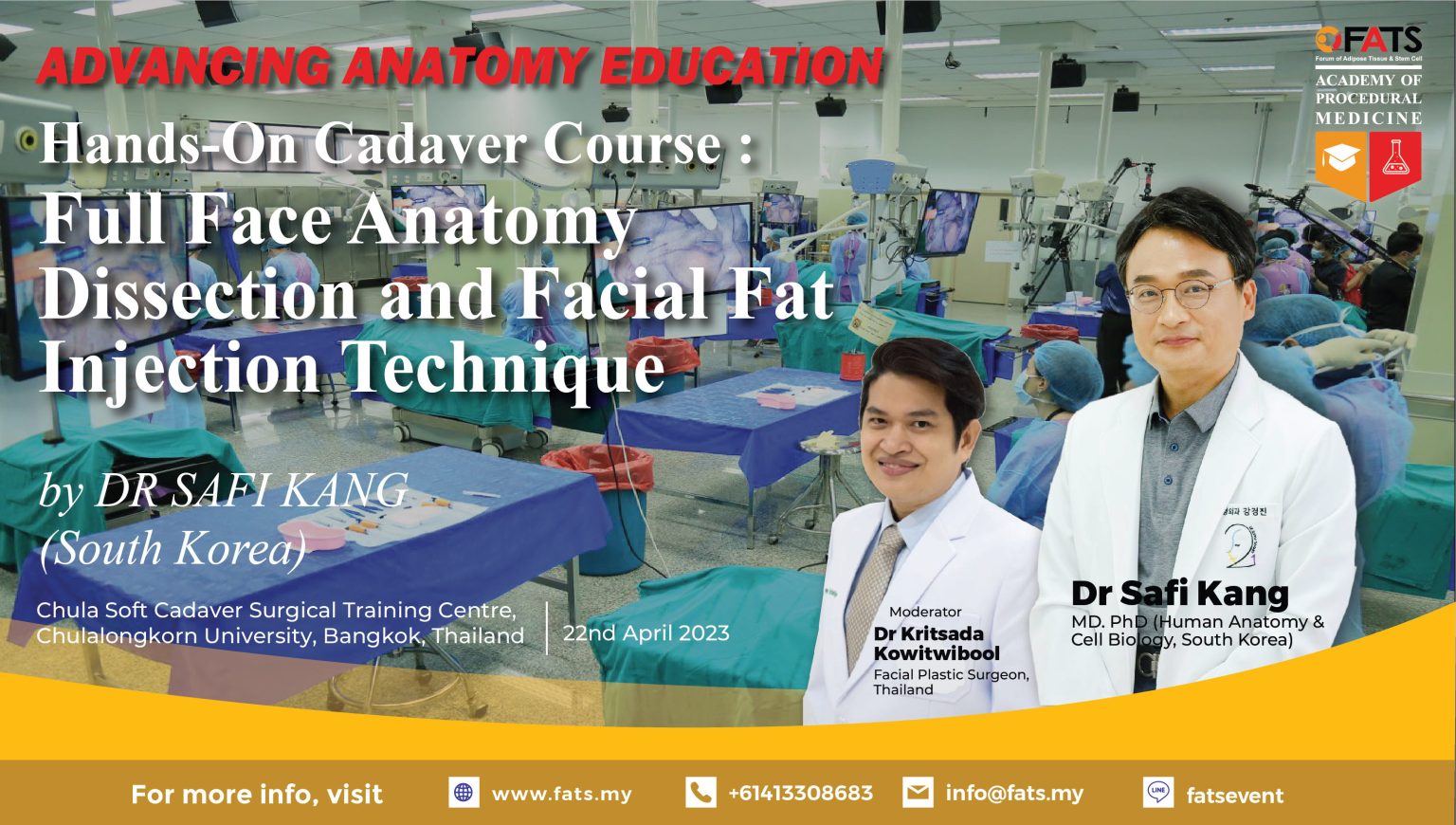 Advancing Anatomy Education Hands-on-Cadaver Workshop - FATS EVENT
