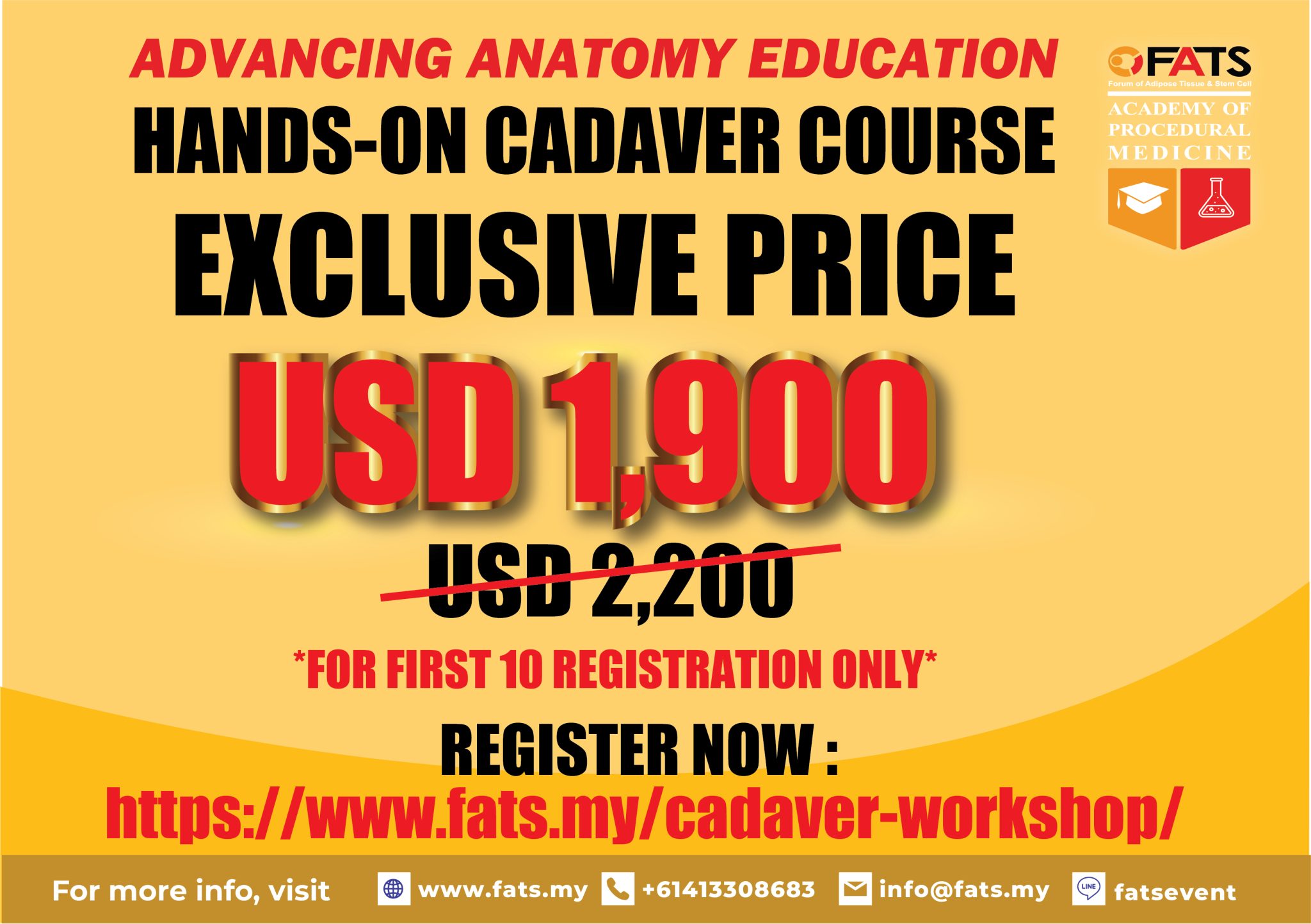 Advancing Anatomy Education Hands-on-Cadaver Workshop - FATS EVENT